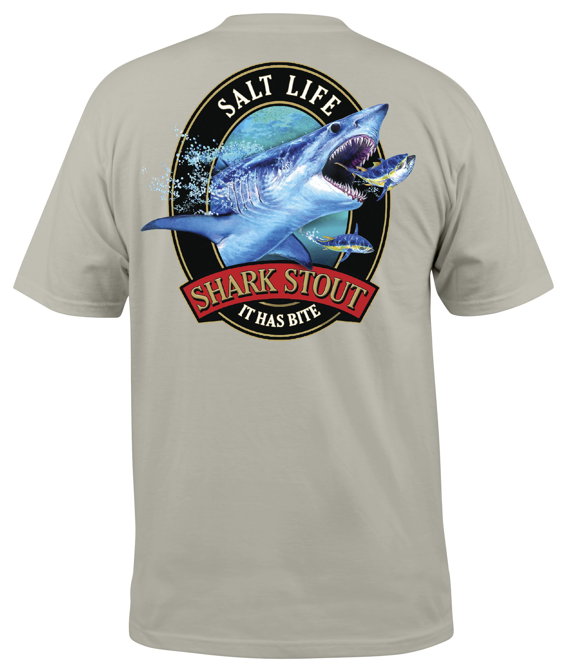 Salt Life Shark Stout Pocket T-Shirt for Men | Bass Pro Shops